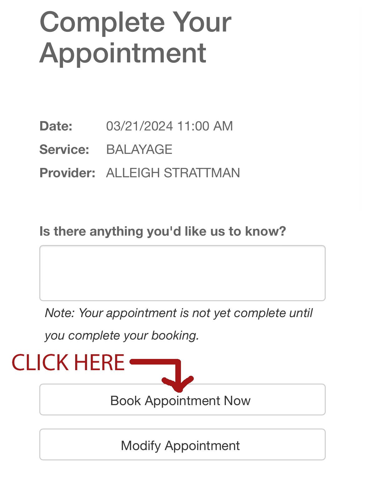 Book Now – Spa Mosaic